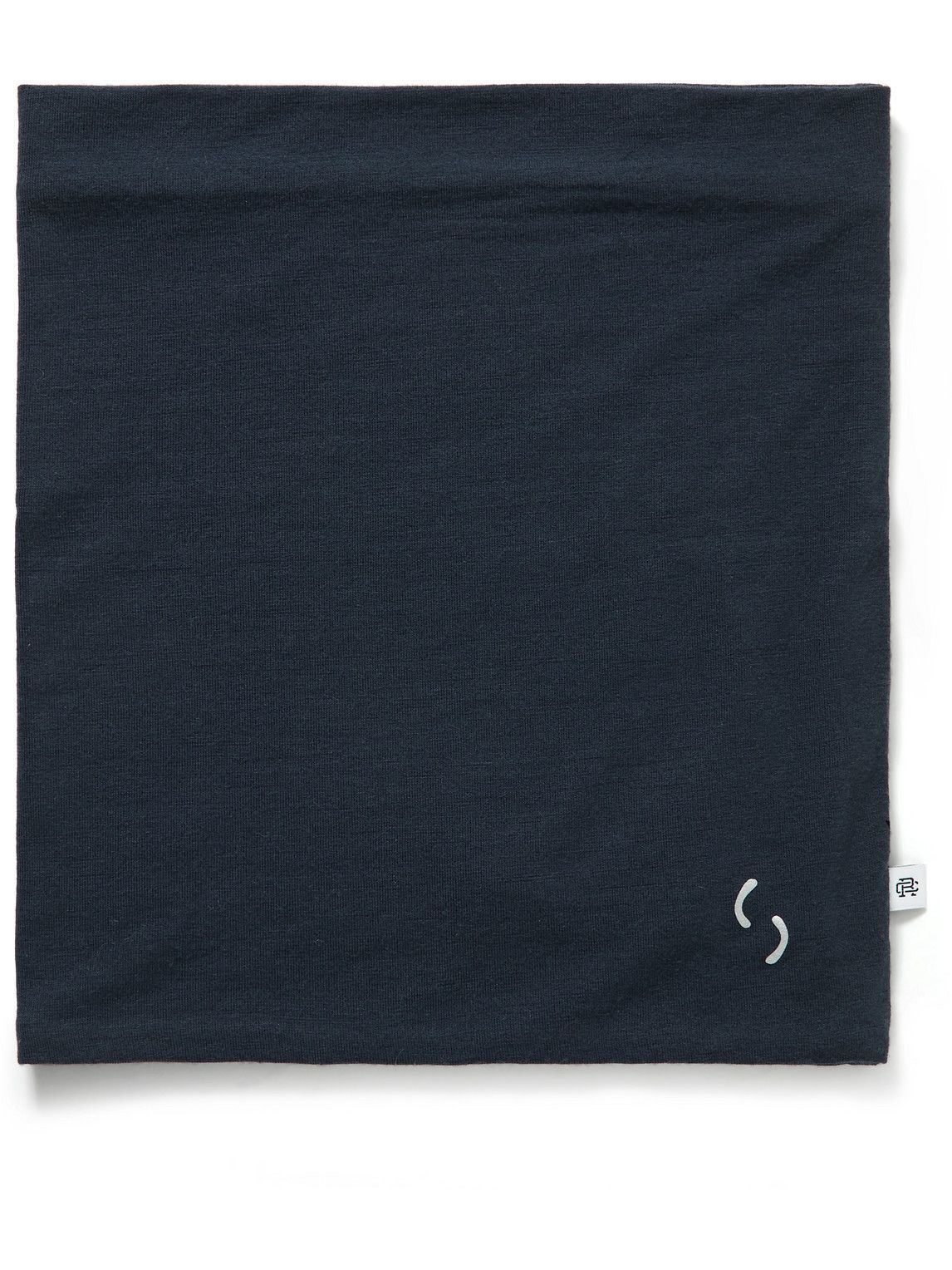 Reigning Champ - Logo-Print Stretch-Merino Wool-Jersey Neck Warmer ...