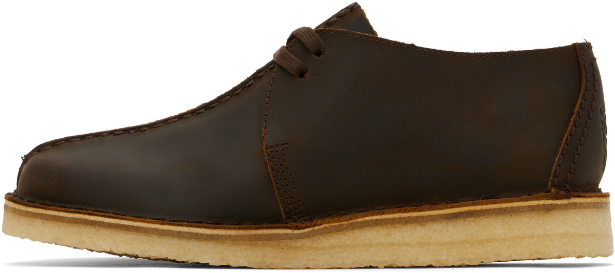 Clarks Originals Brown Desert Trek Derbys Clarks Originals