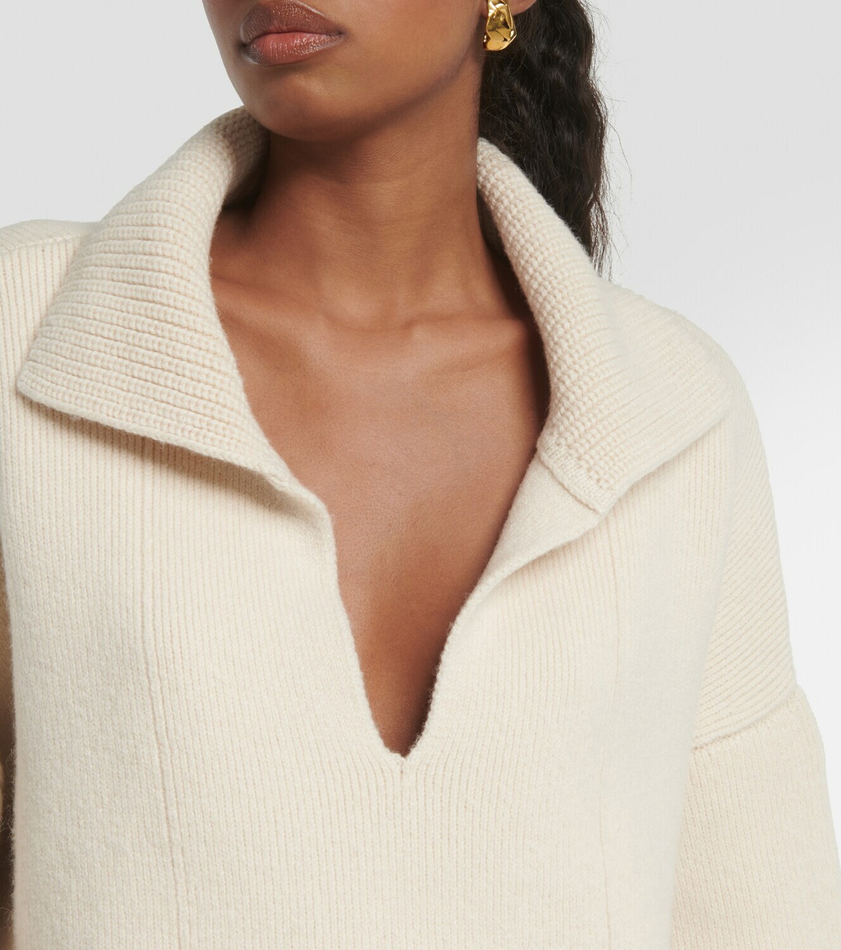 Khaite Fauna cashmere-blend sweater Khaite