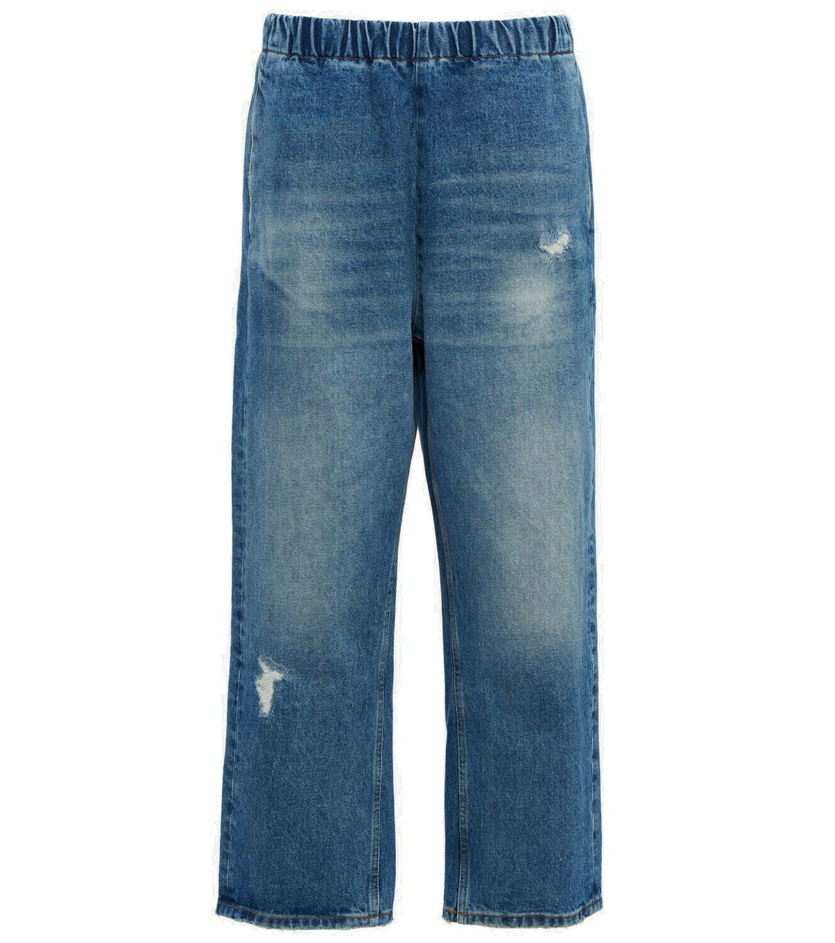 MM6 Maison Margiela - High-rise wide-leg jeans MM6 Maison Margiela
