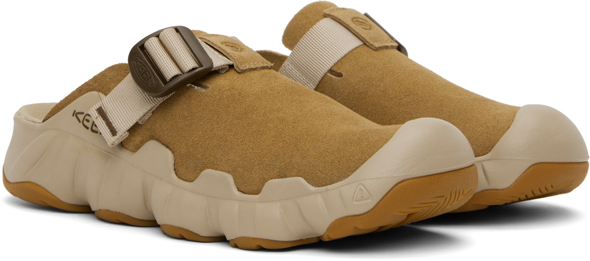 KEEN Tan Hyperport Leather Clog KEEN