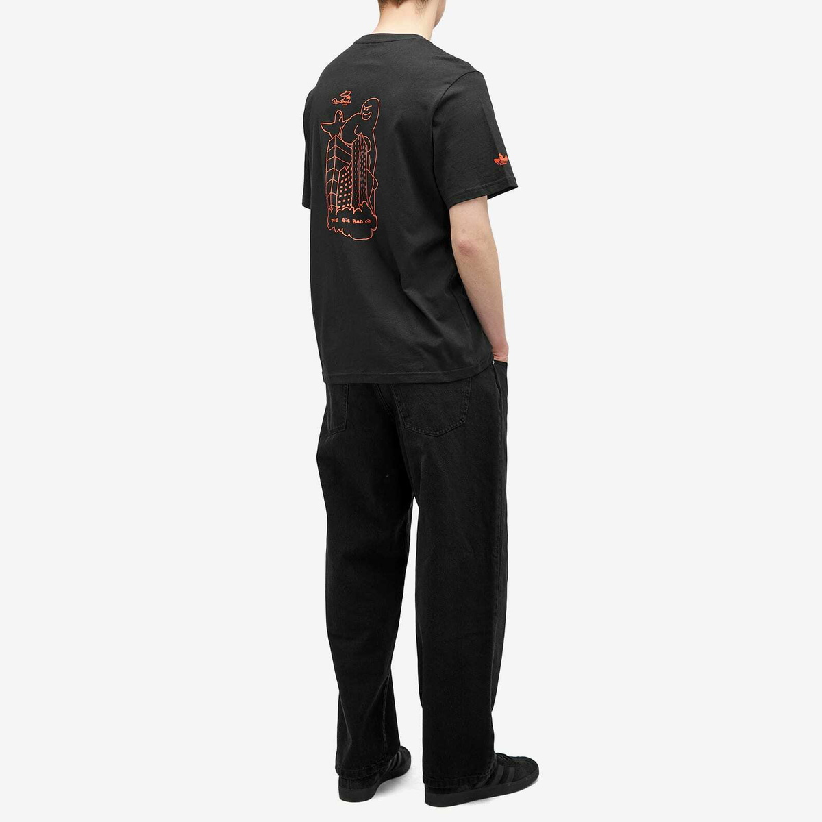 Adidas Men's Shmoo G T-Shirt in Black adidas