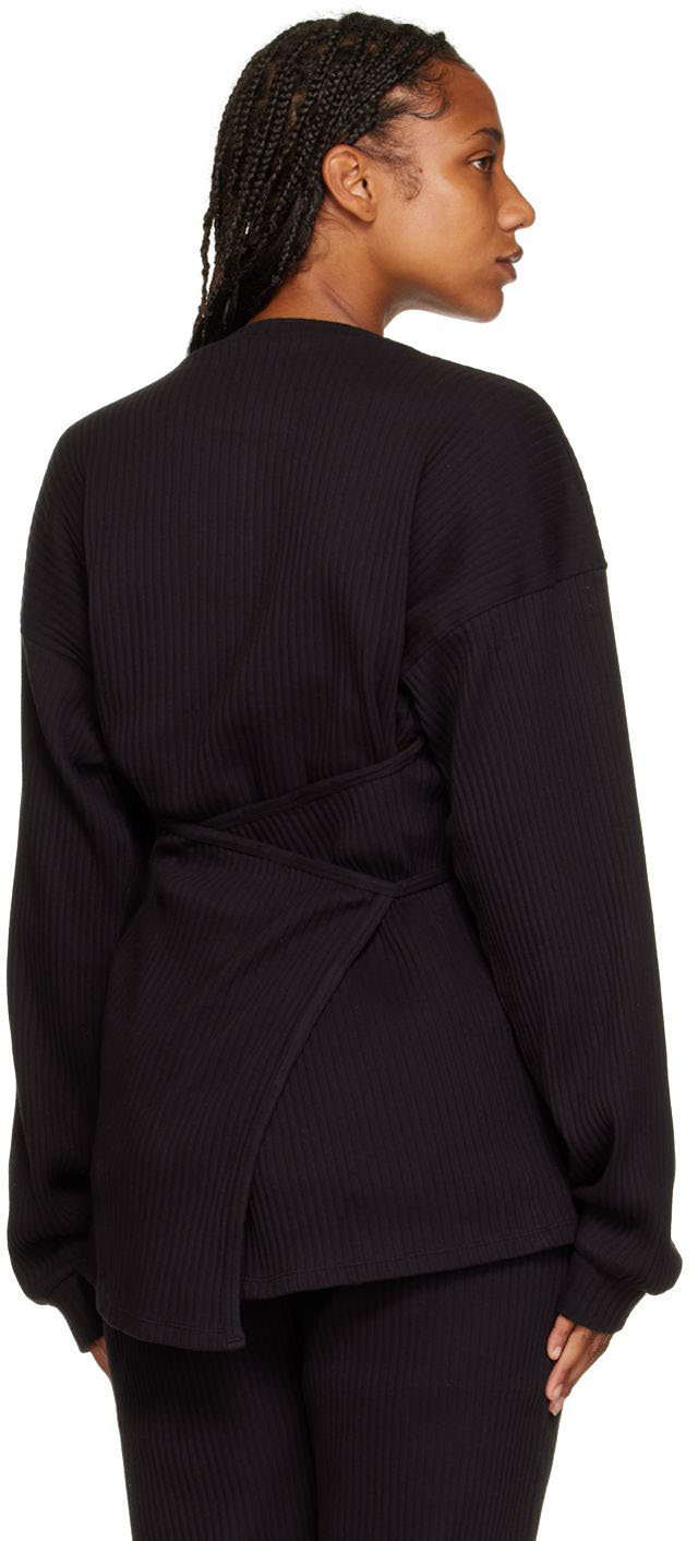 Baserange Black Shaw Sweater Baserange