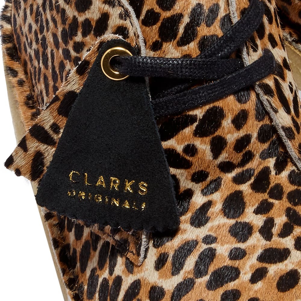 Clarks Originals Women's Desert Boot in Leopard Print Clarks Originals