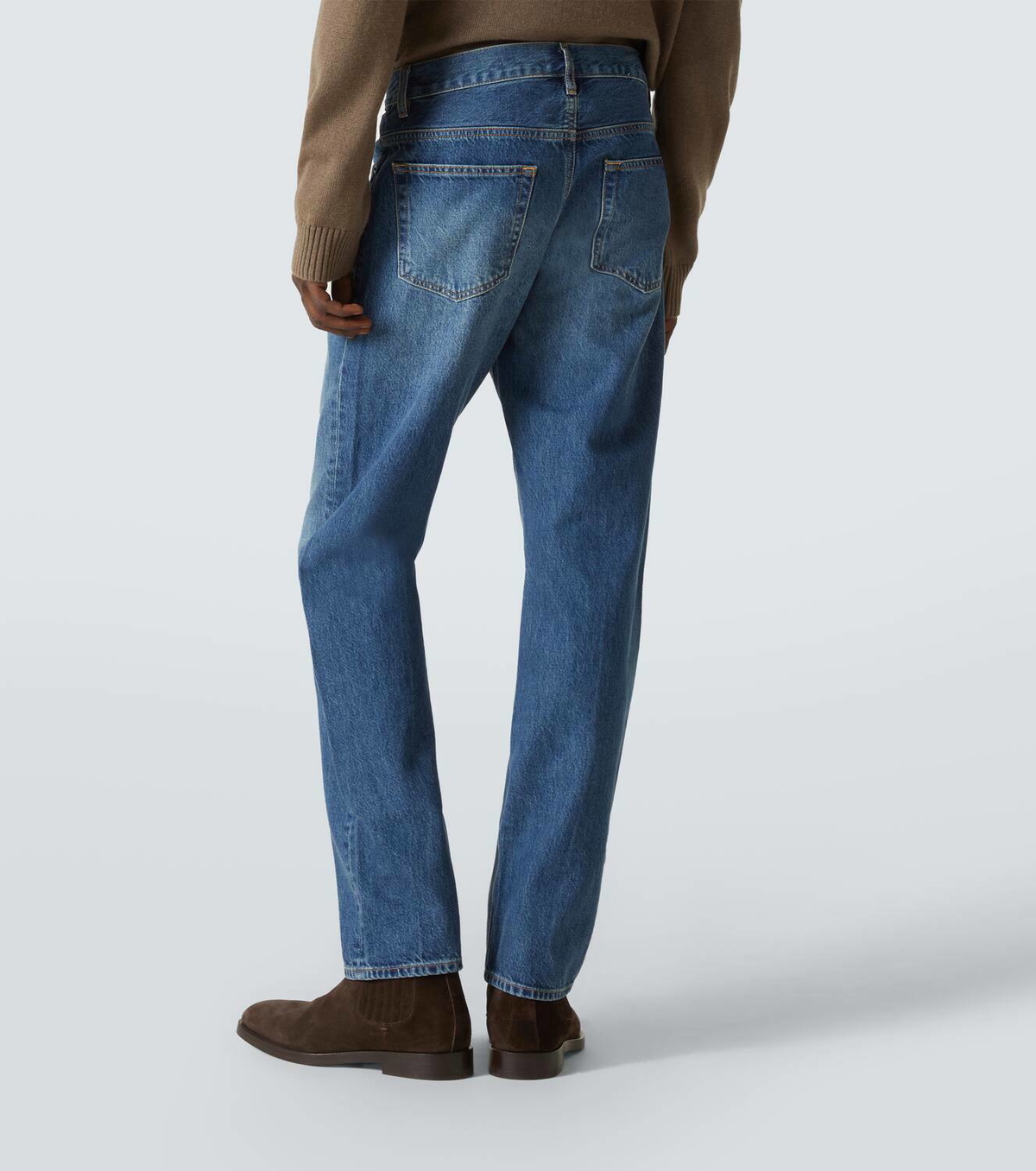 Frame Mid-rise straight jeans Frame Denim