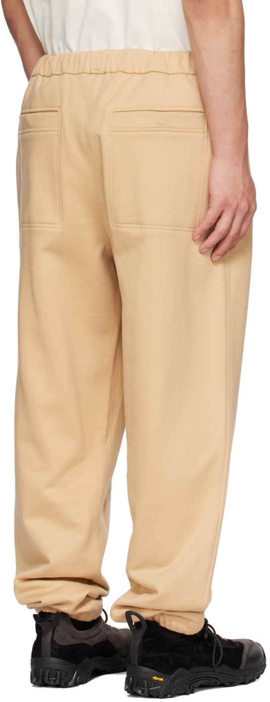 Wooyoungmi Beige Drawstring Lounge Pants Wooyoungmi