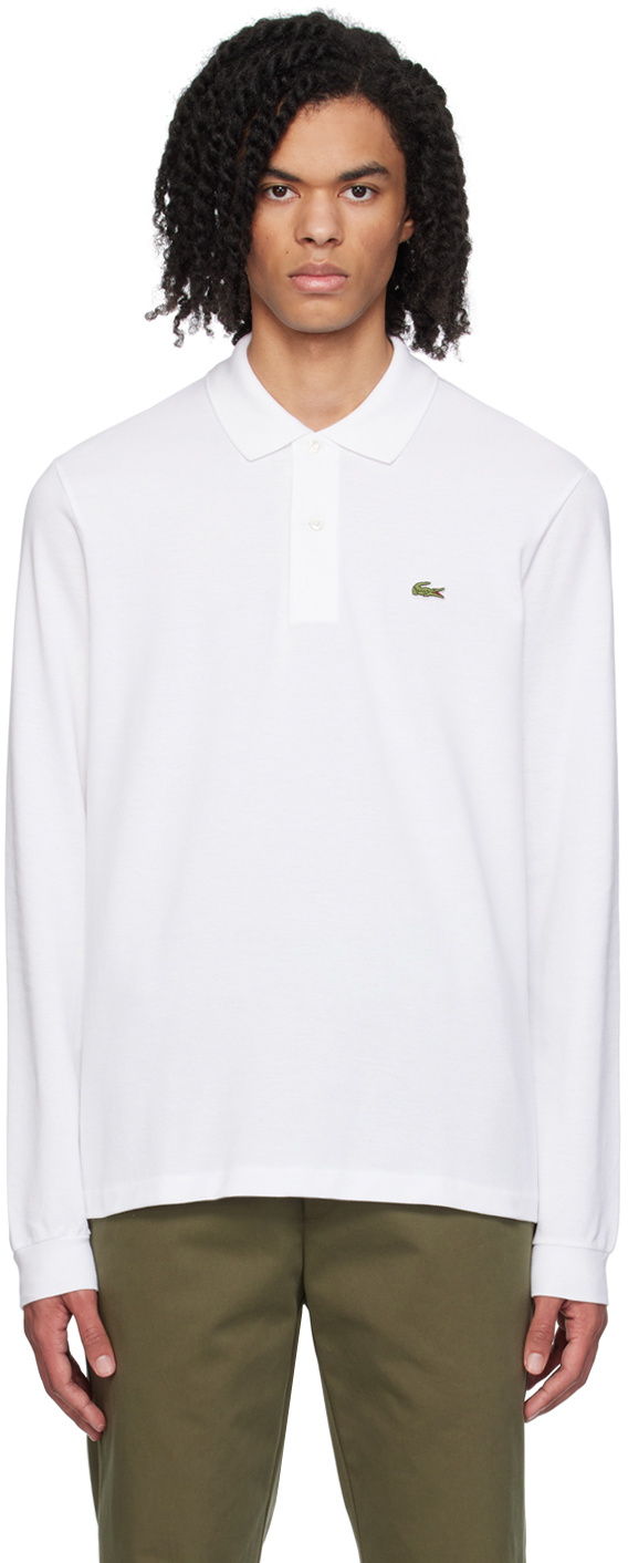 Lacoste White Classic Polo Lacoste
