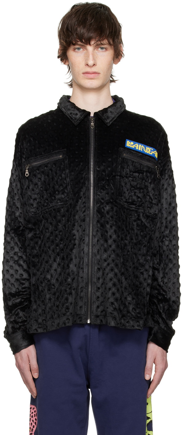 Brain Dead Black Embossed Jacket Brain Dead