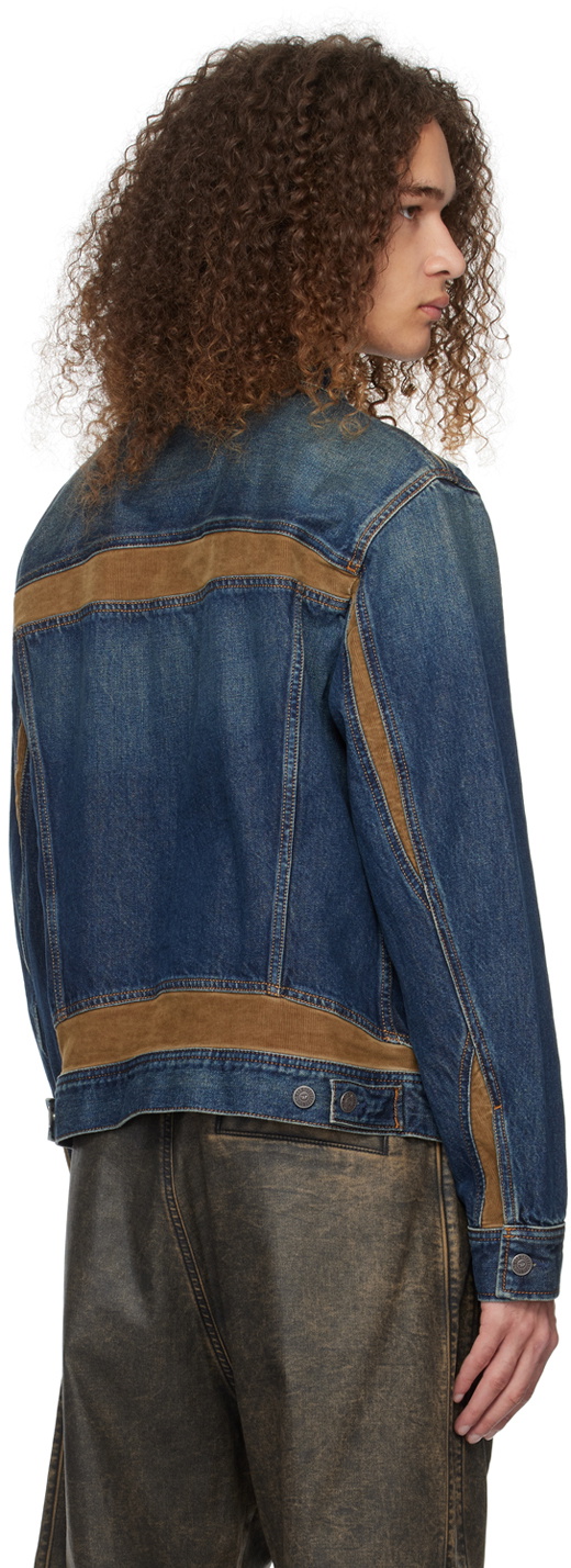 Diesel Indigo D-Barcy-Rs-S Denim Jacket Diesel