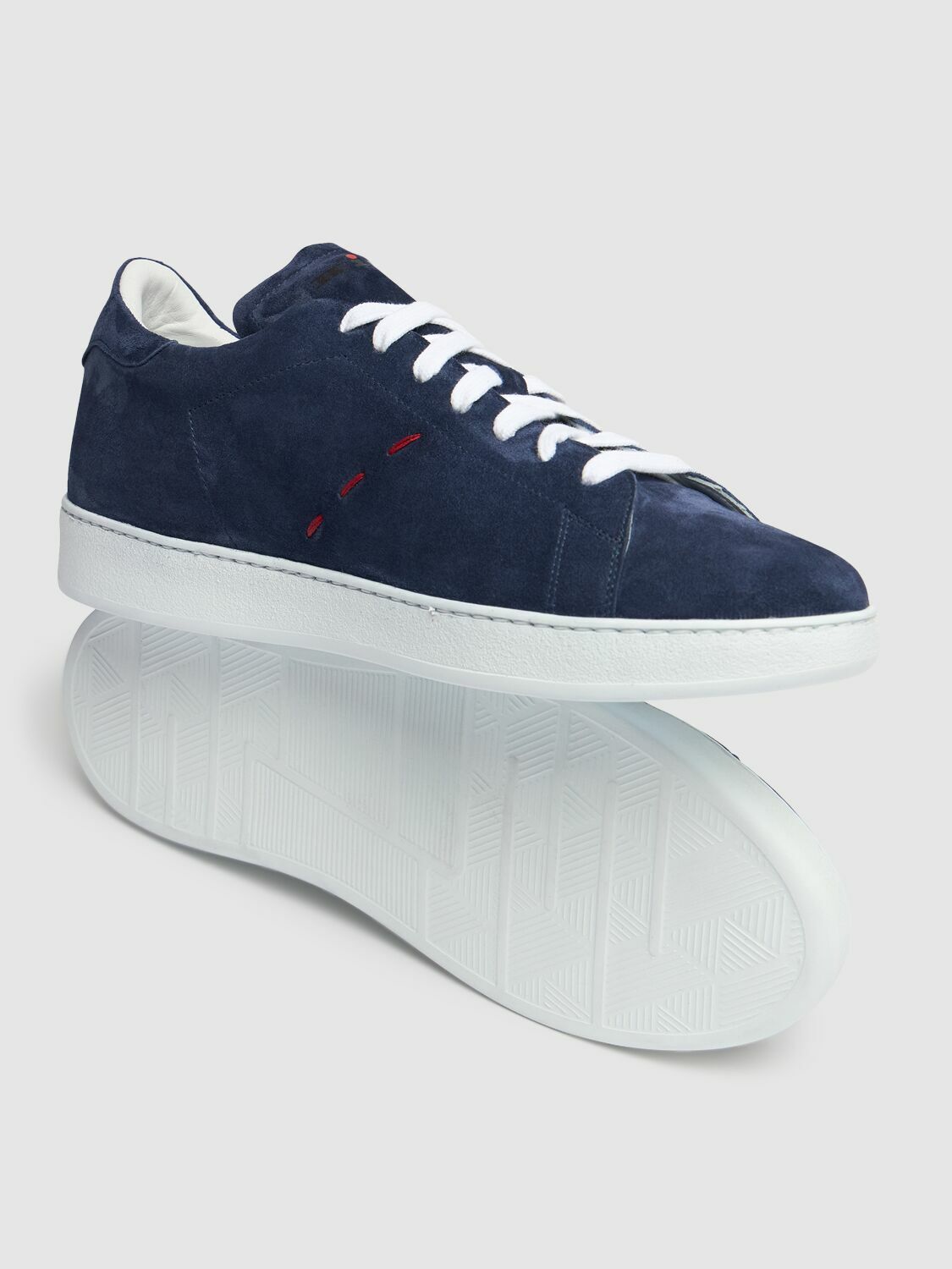 KITON Suede Low Top Sneakers Kiton