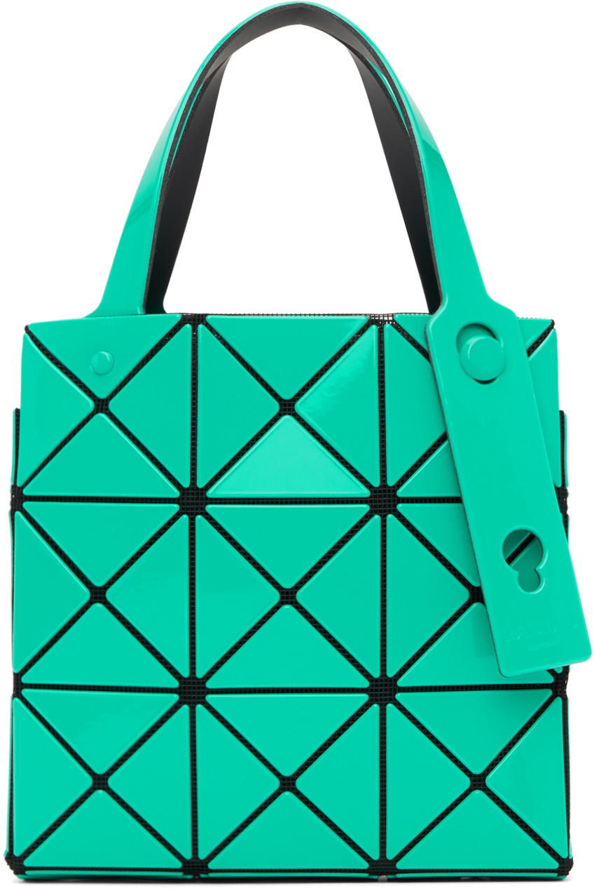 BAO BAO ISSEY MIYAKE Green Carat Small Bag Bao Bao Issey Miyake