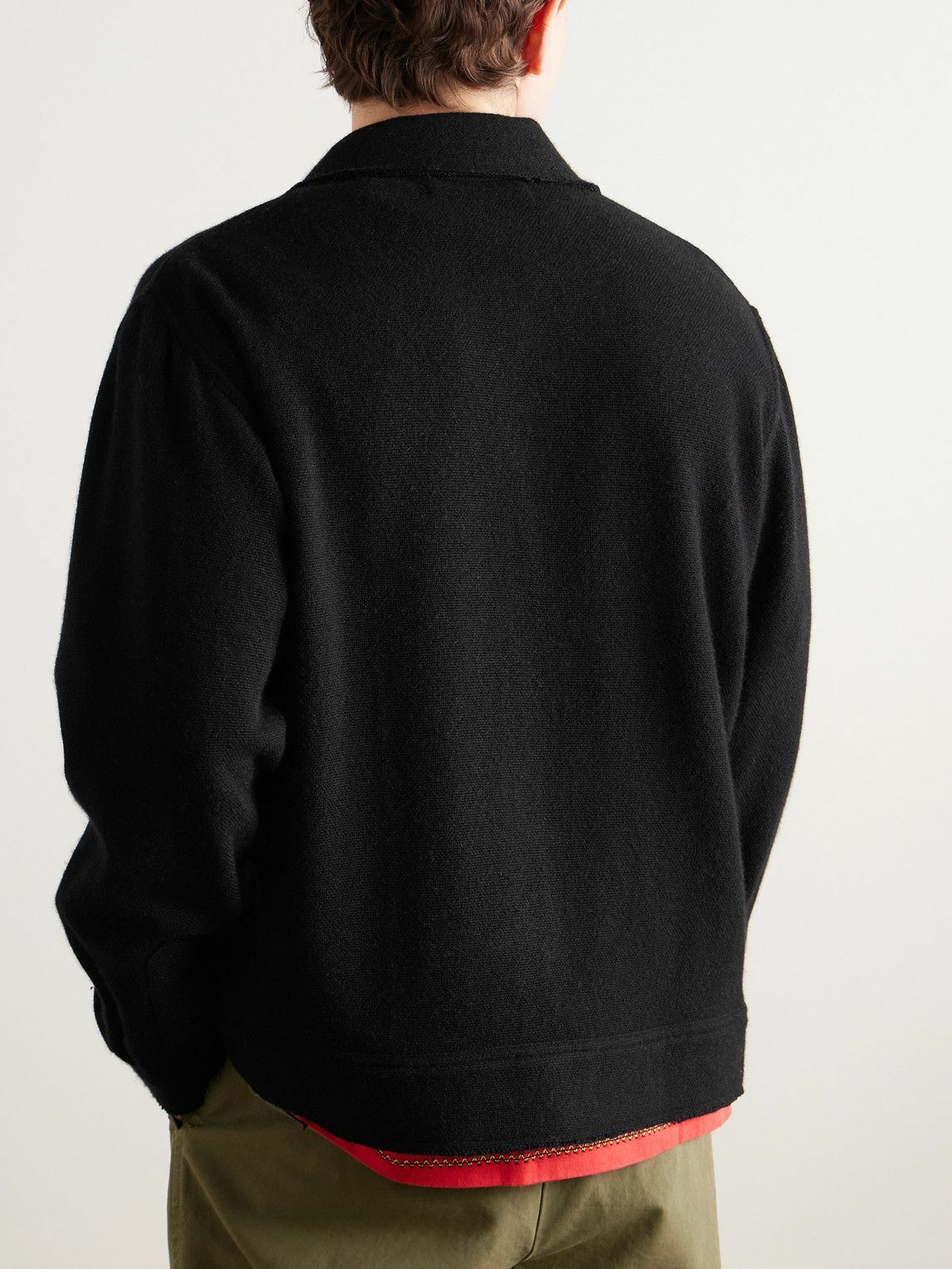 The Elder Statesman - Decon Cashmere Jacket - Black The Elder Statesman