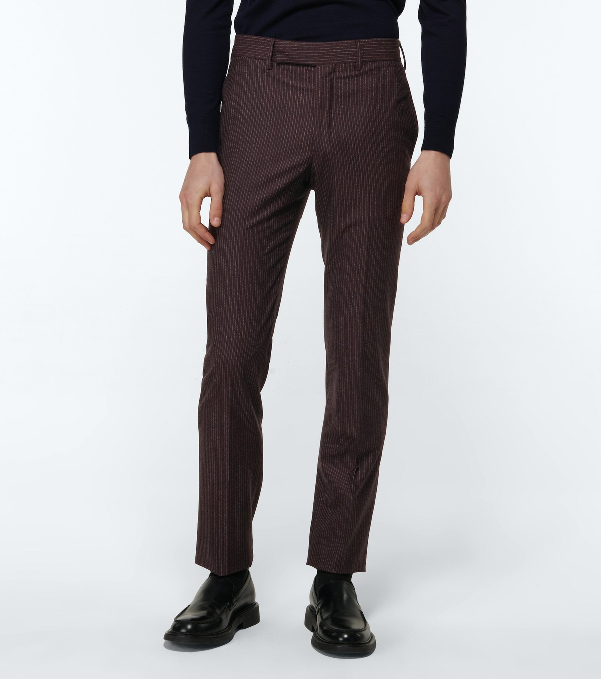 Gabriela Hearst - Ernest pinstriped wool pants Gabriela Hearst