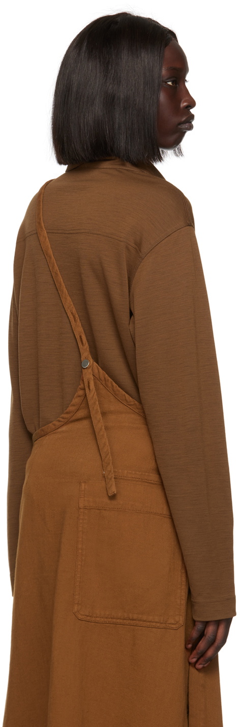 LEMAIRE Brown Convertible Polo Lemaire