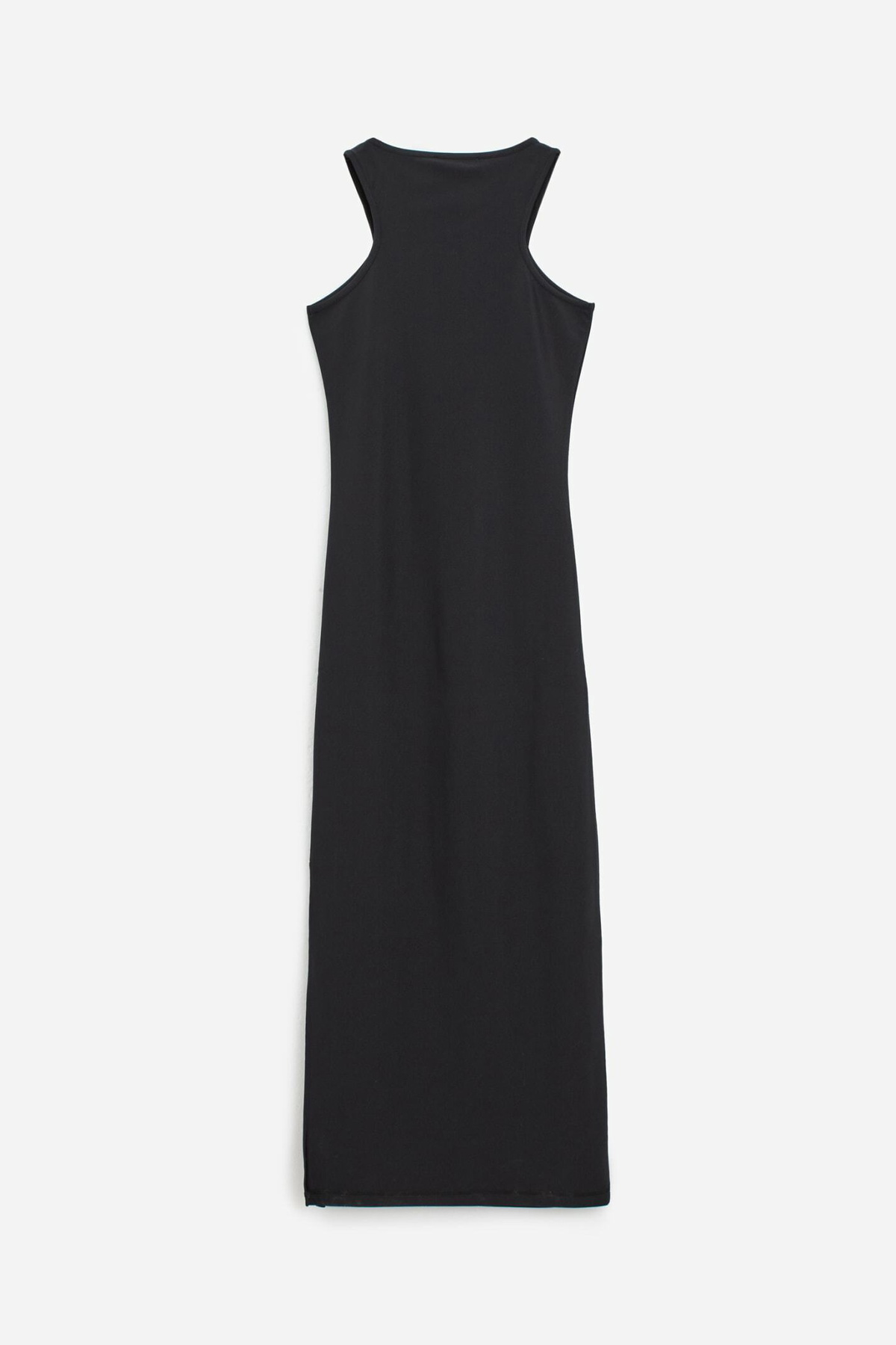 Coperni Logo Plaque Side Slit Midi Dress Coperni