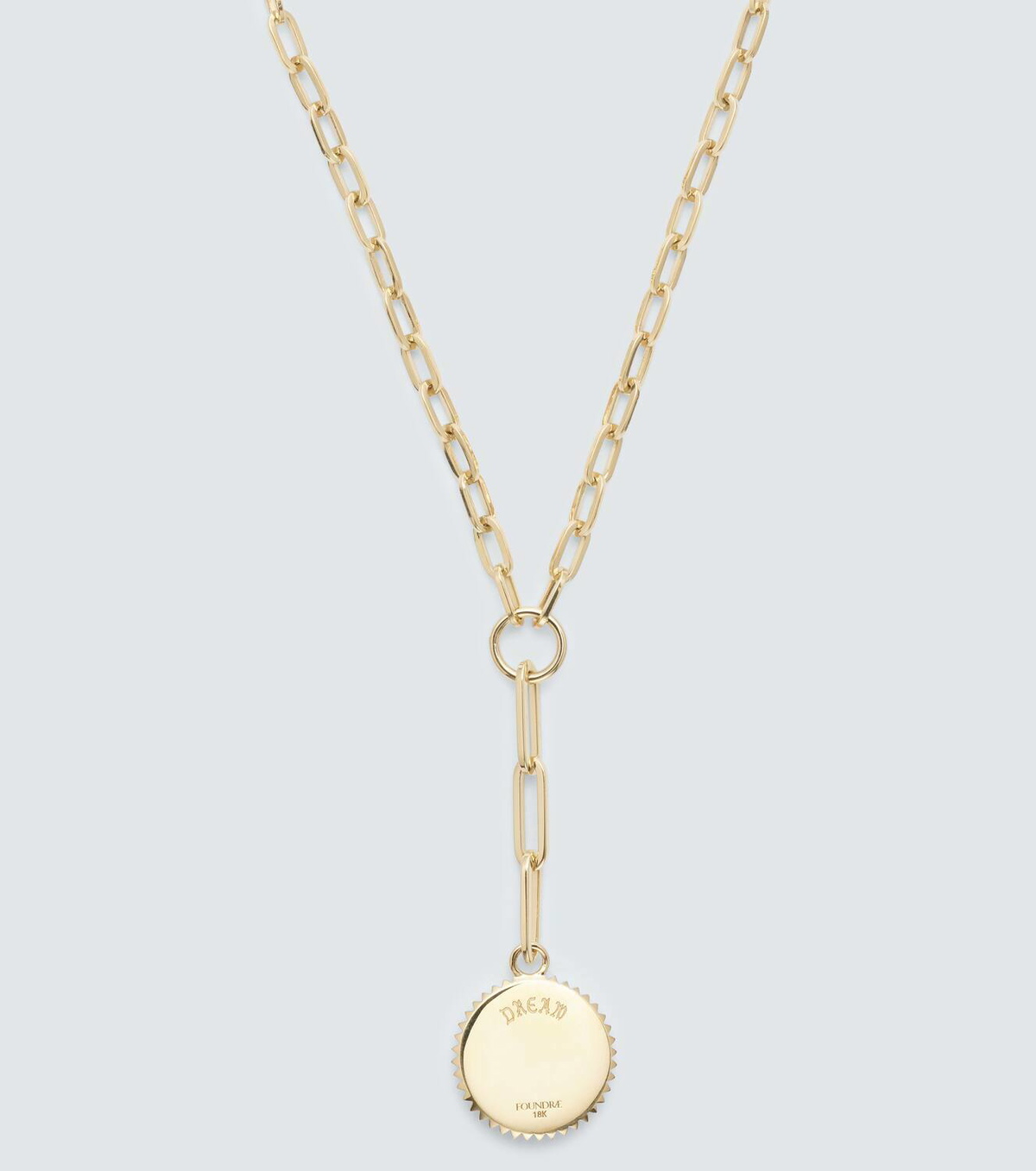 Foundrae Dream 18kt gold chain necklace with diamonds Foundrae