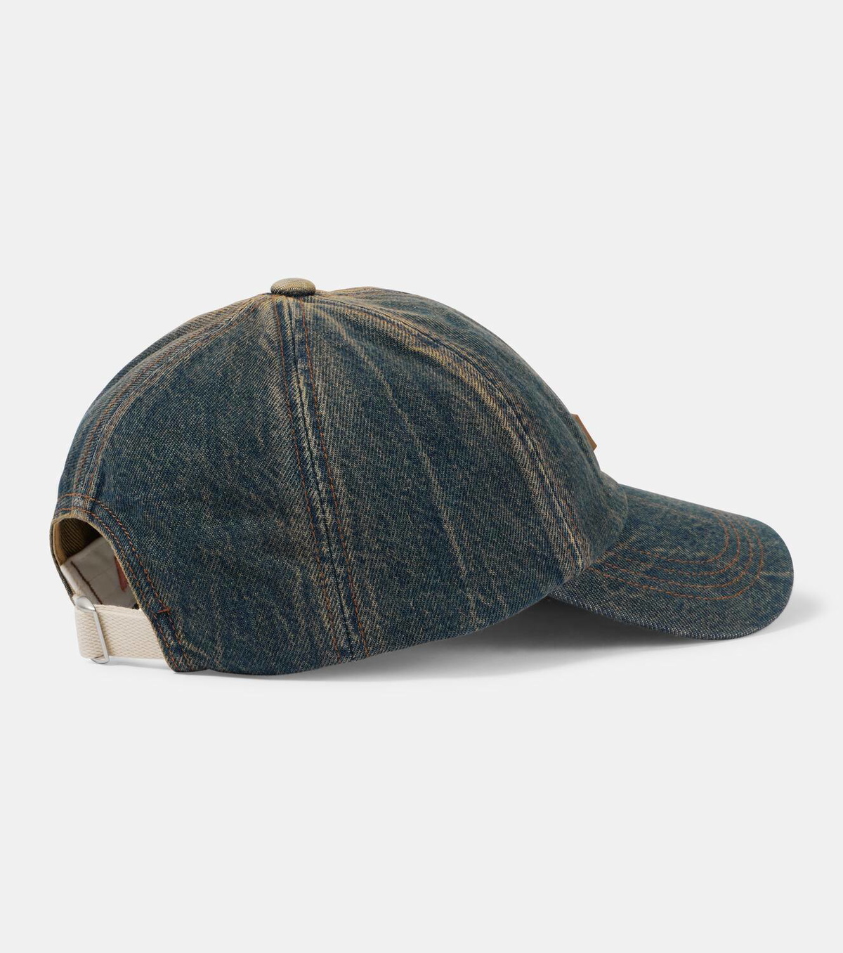 Acne Studios Logo denim baseball cap Acne Studios