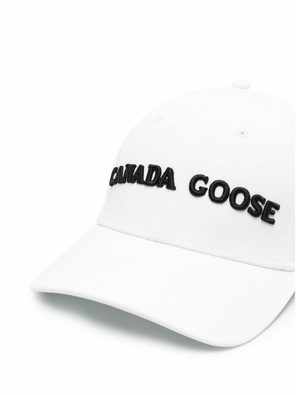 Canada Goose White Logo Embroidered Cap Canada Goose