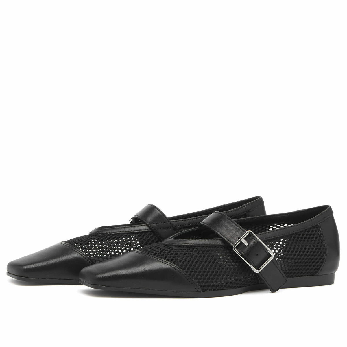 Vagabond Shoemakers Women's Wiolette Buckle Ballet Shoe in Mesh in ...