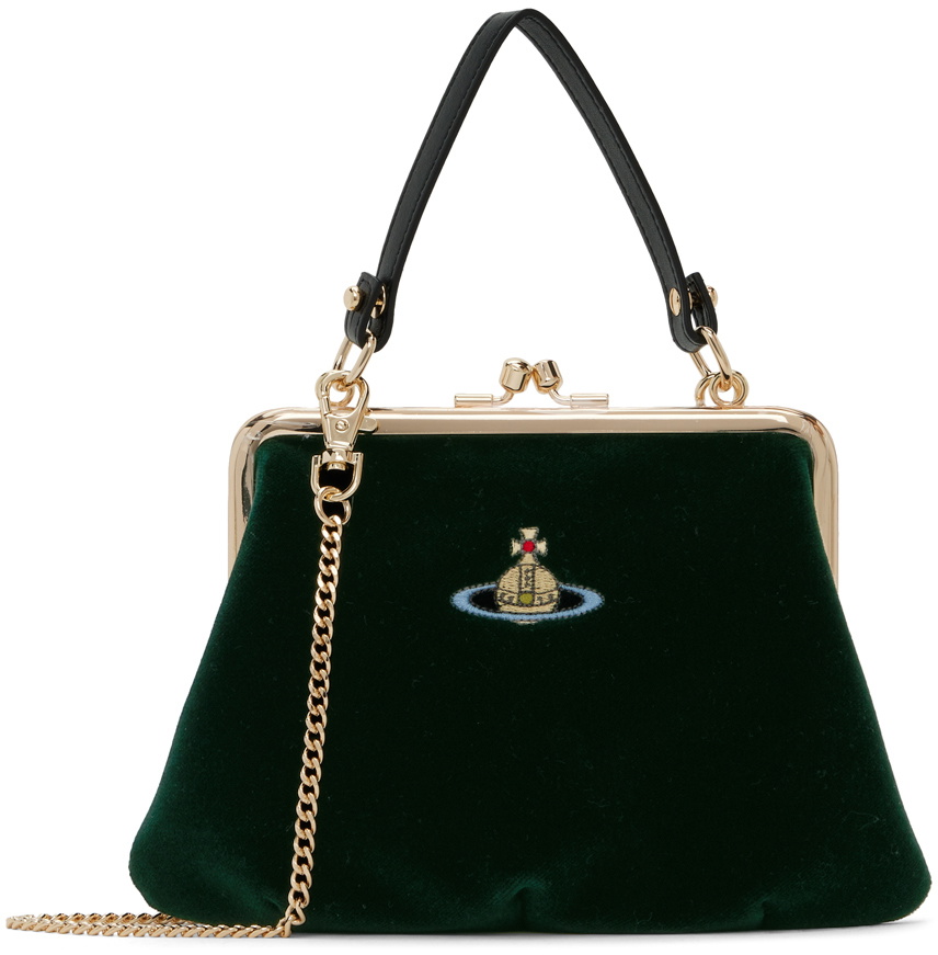 Vivienne Westwood Green Granny Frame Bag Vivienne Westwood