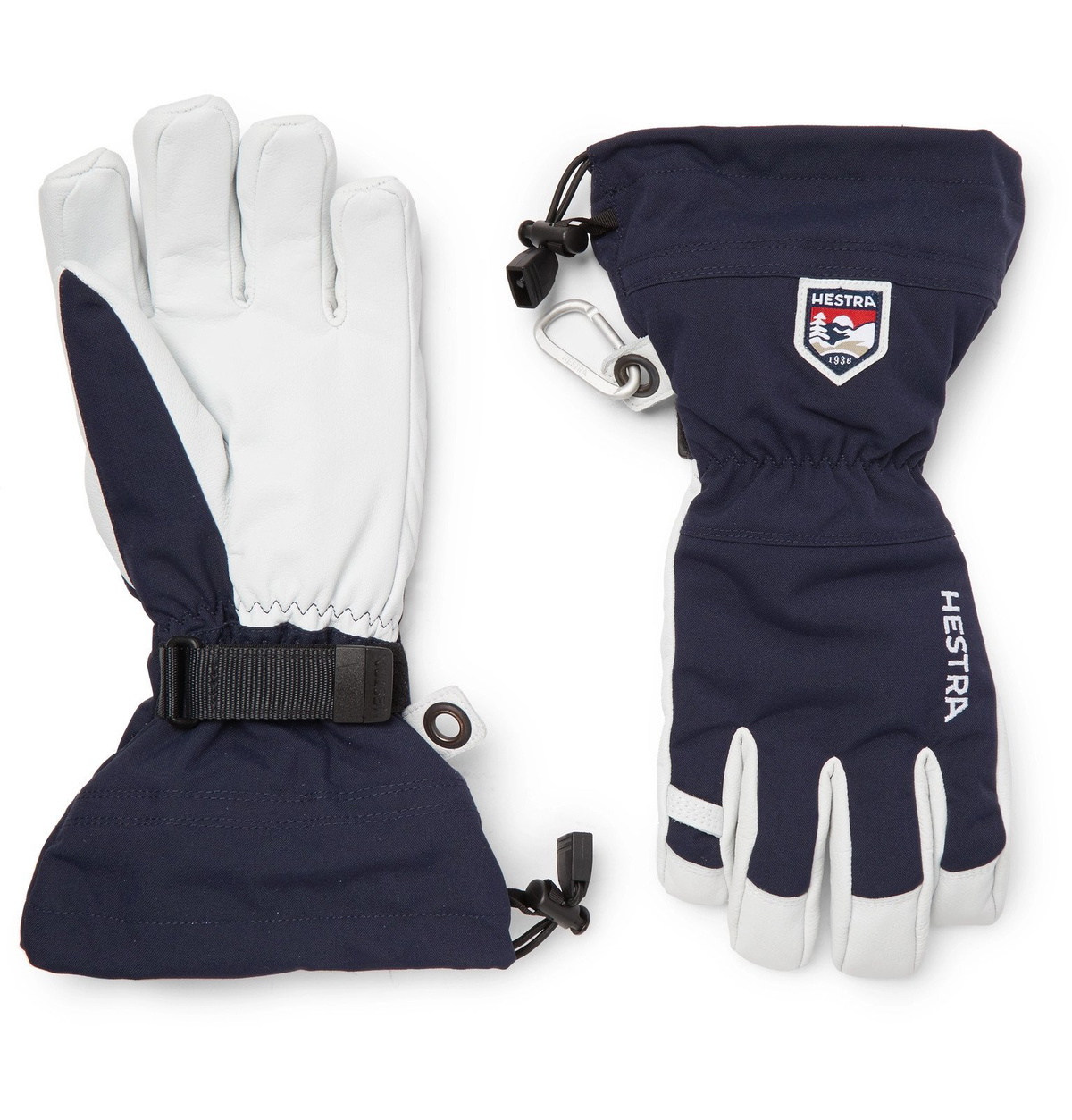 Hestra - Leather and Shell Ski Gloves with Removable Liner - Blue Hestra
