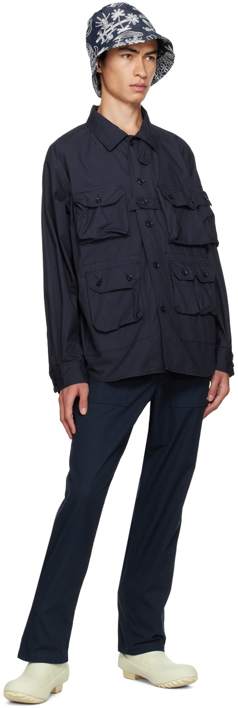 Engineered Garments Navy Explorer Jacket Engineered Garments