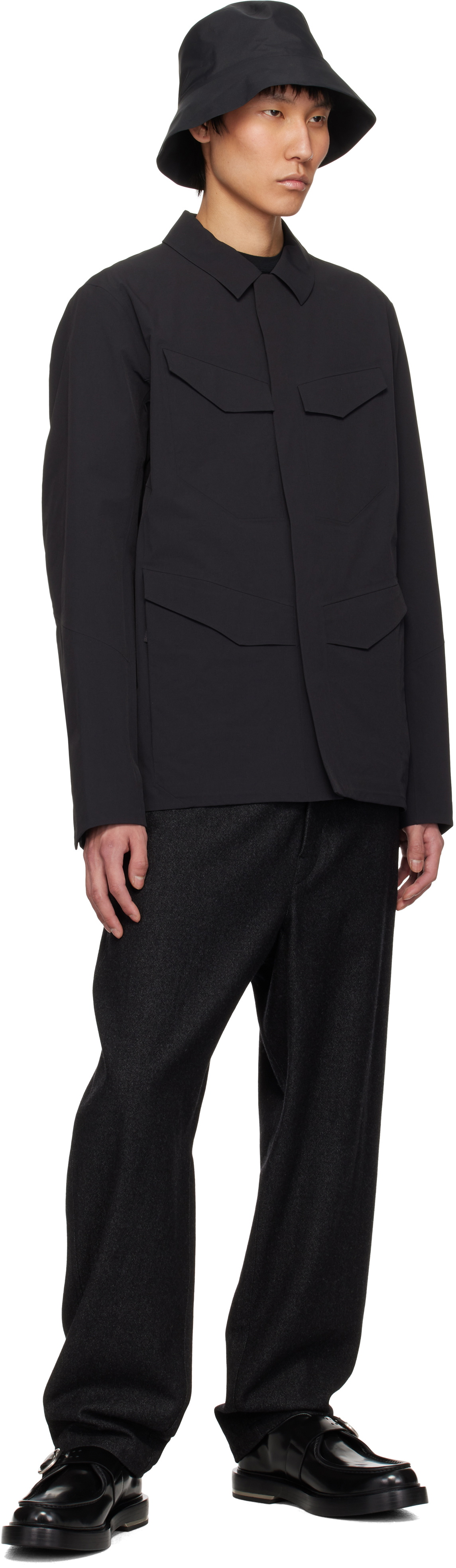 Veilance Black Field Softshell Jacket Arc'teryx Veilance