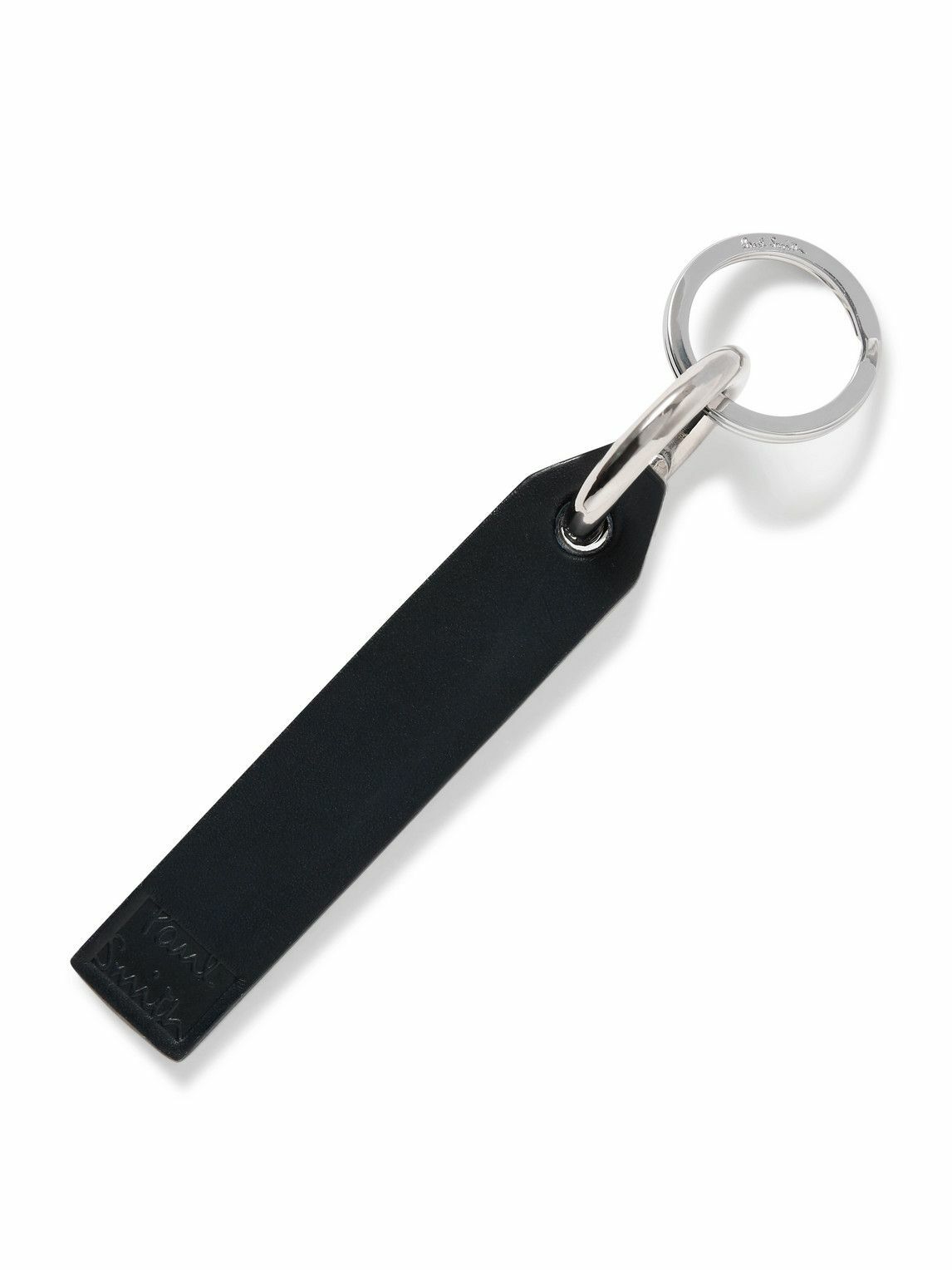 Paul Smith - Logo-Embossed Leather Keychain Paul Smith