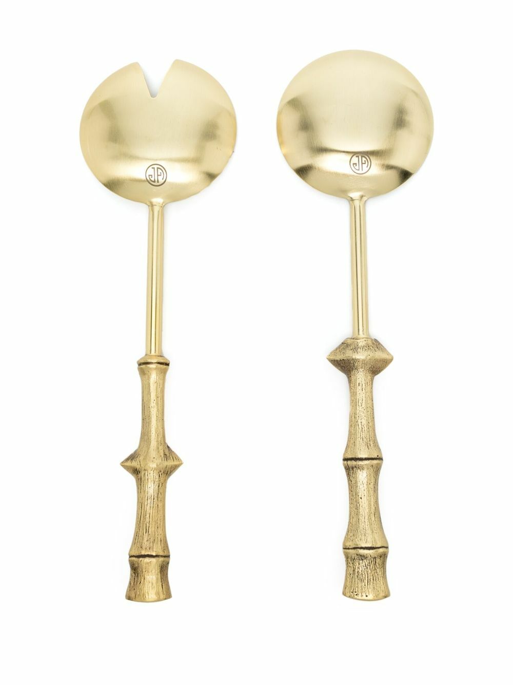 Jonathan Adler Gold-Tone Muse Bamboo Serving Set Jonathan Adler