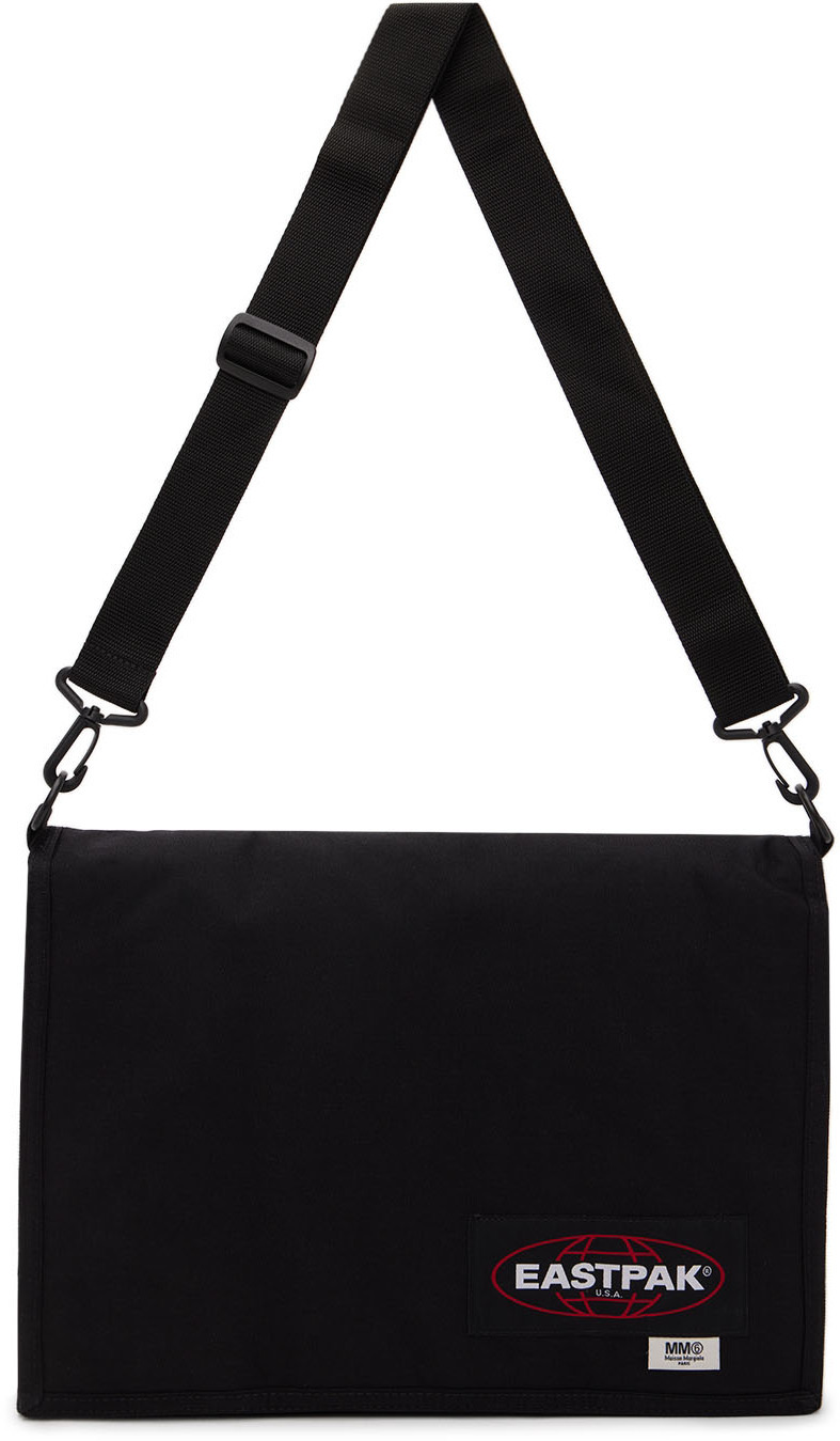MM6 Maison Margiela Black Eastpak Edition Tri-Fold Envelope Bag MM6 ...