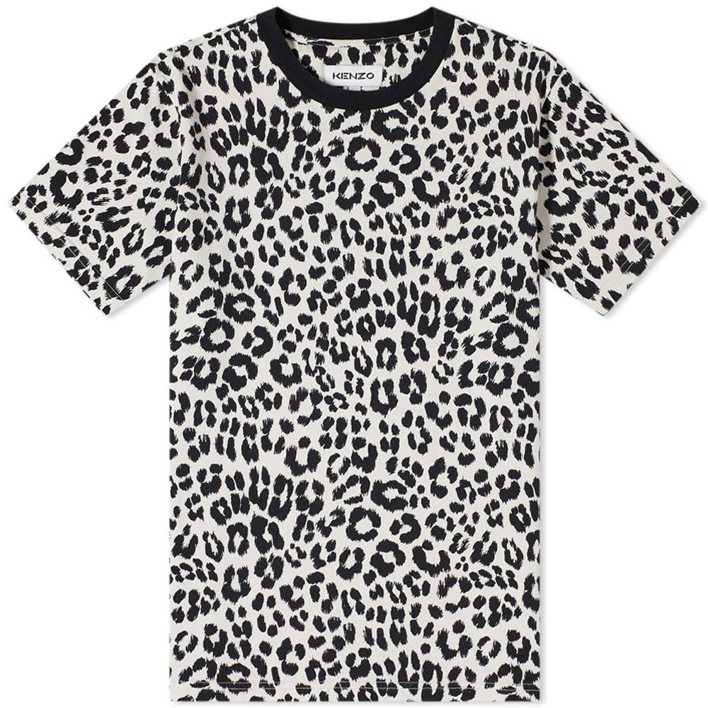 Kenzo Leopard Print Tee Kenzo