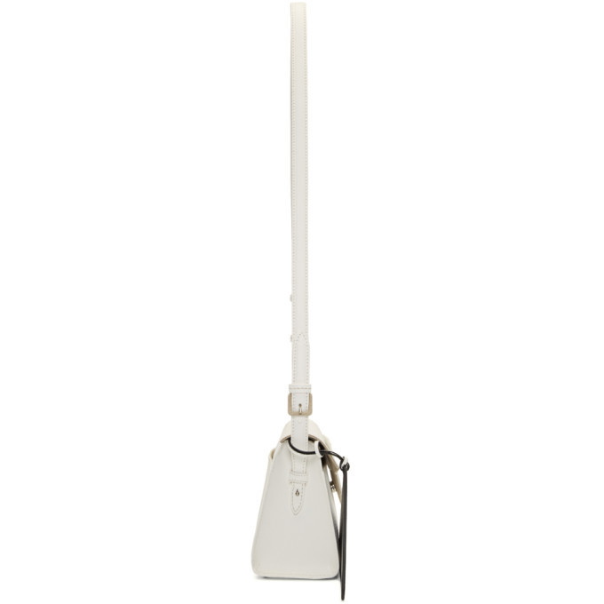 Maison Margiela White Triangle Clasp Bag Maison Margiela