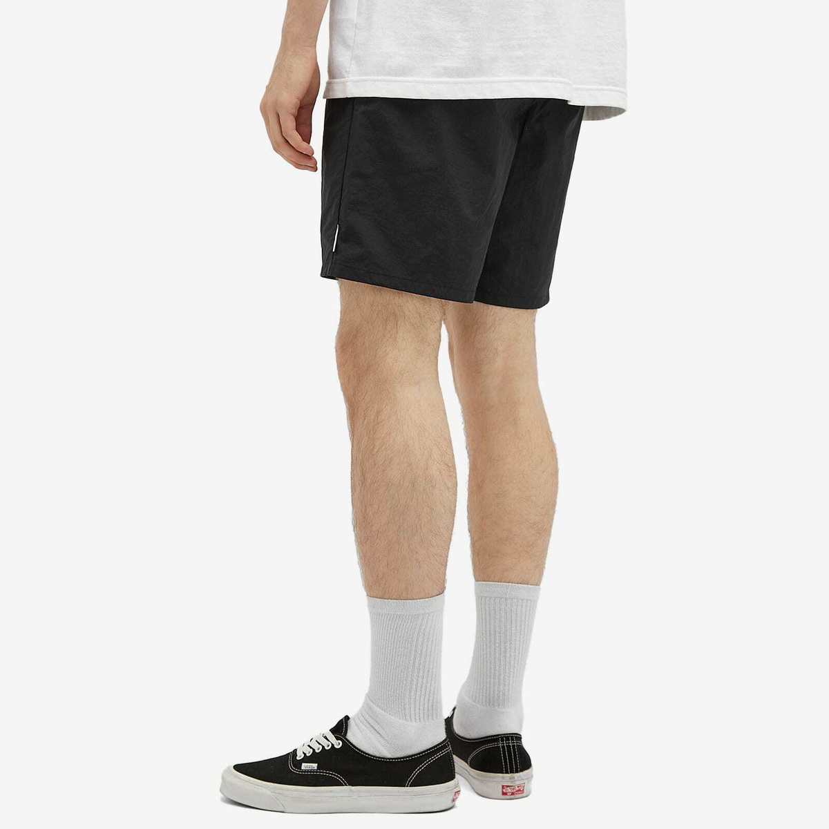 WTAPS Men's 08 Logo Shorts in Black WTAPS