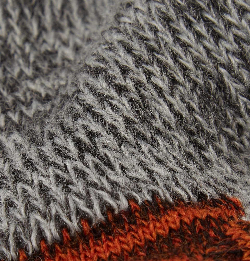 Loewe - Eye/LOEWE/Nature Logo-Embroidered Striped Mélange Stretch-Knit ...