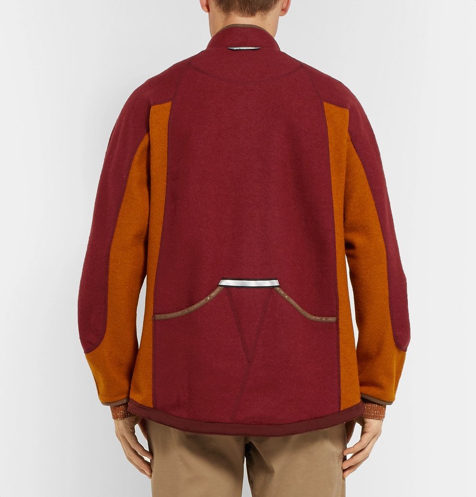 And Wander - Air Wool-Blend Jacket - Men - Red and Wander