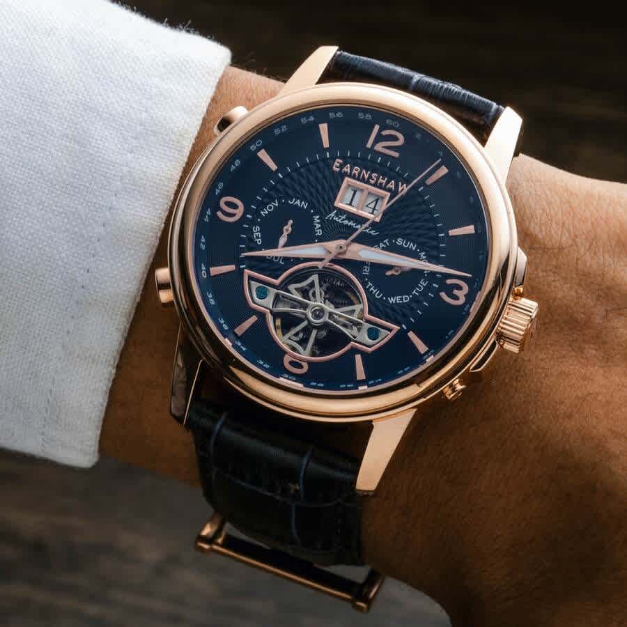 Thomas Earnshaw Marylebone Blue Dial Mens Watch ES-8177-07 Thomas Earnshaw