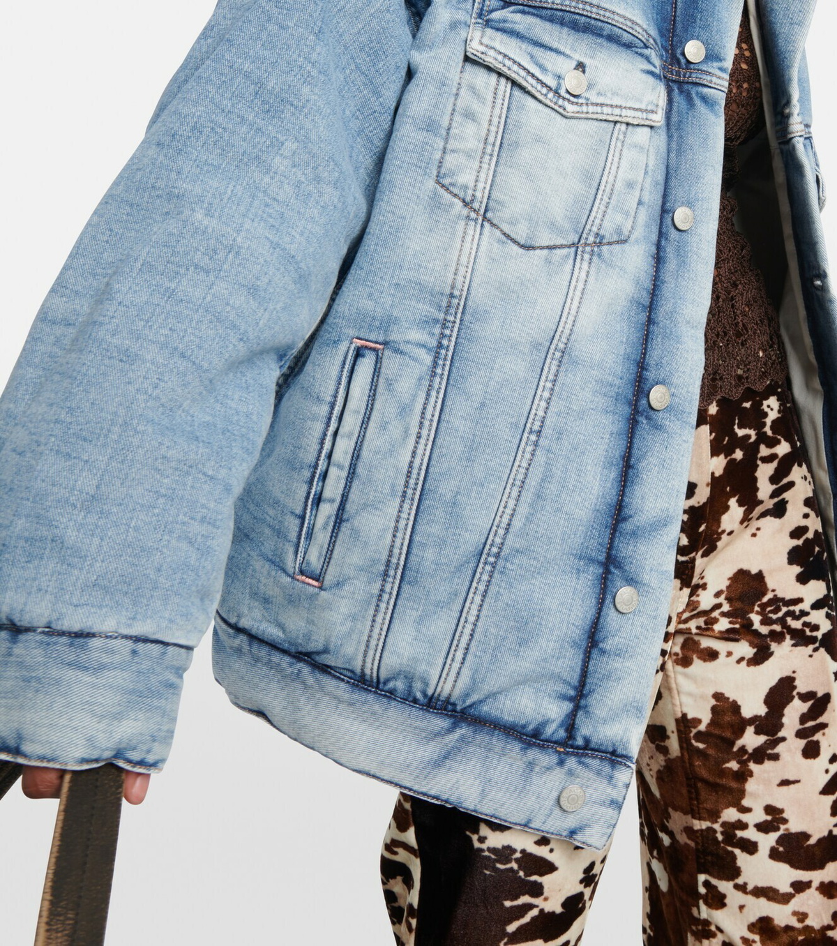 Acne Studios Kataya padded denim jacket Acne Studios