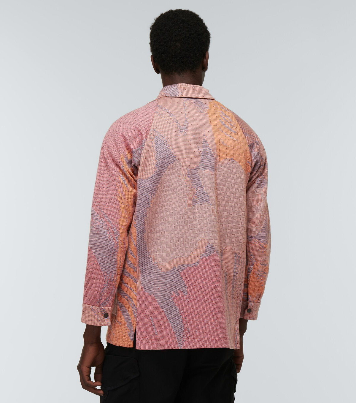Byborre - Cotton-blend knit overshirt BYBORRE