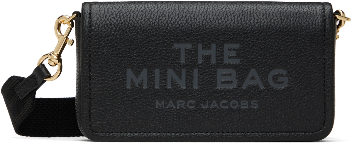 Marc Jacobs Black 'The Leather Mini' Bag Marc Jacobs