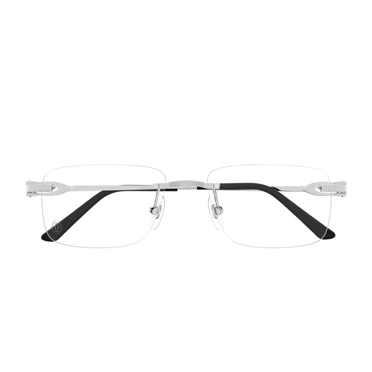 Cartier Eyewear Cartier Ct0521o C De Cartier 002 Silver Glasses Cartier