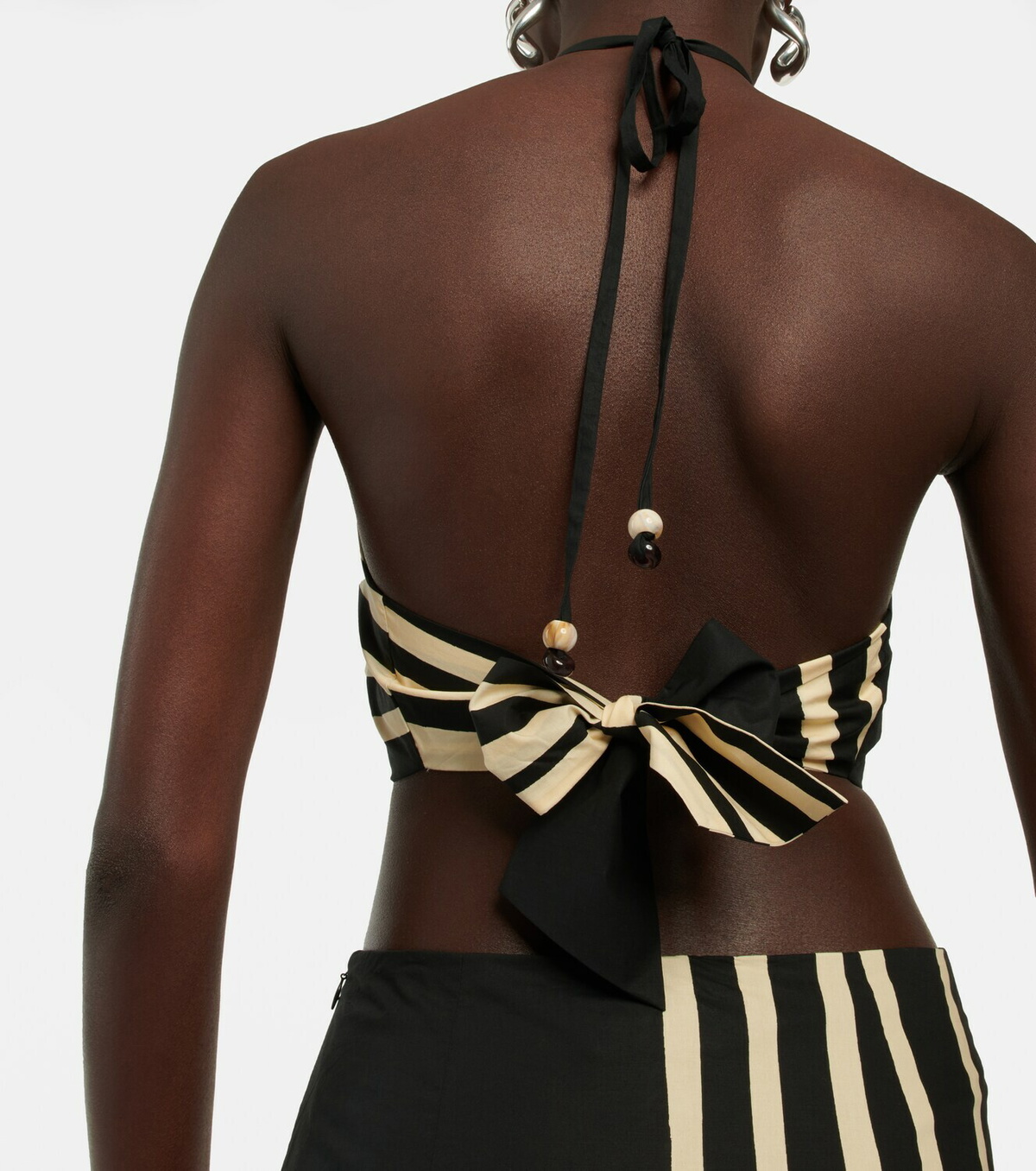 SIR Embellished cutout cotton maxi dress SIR.