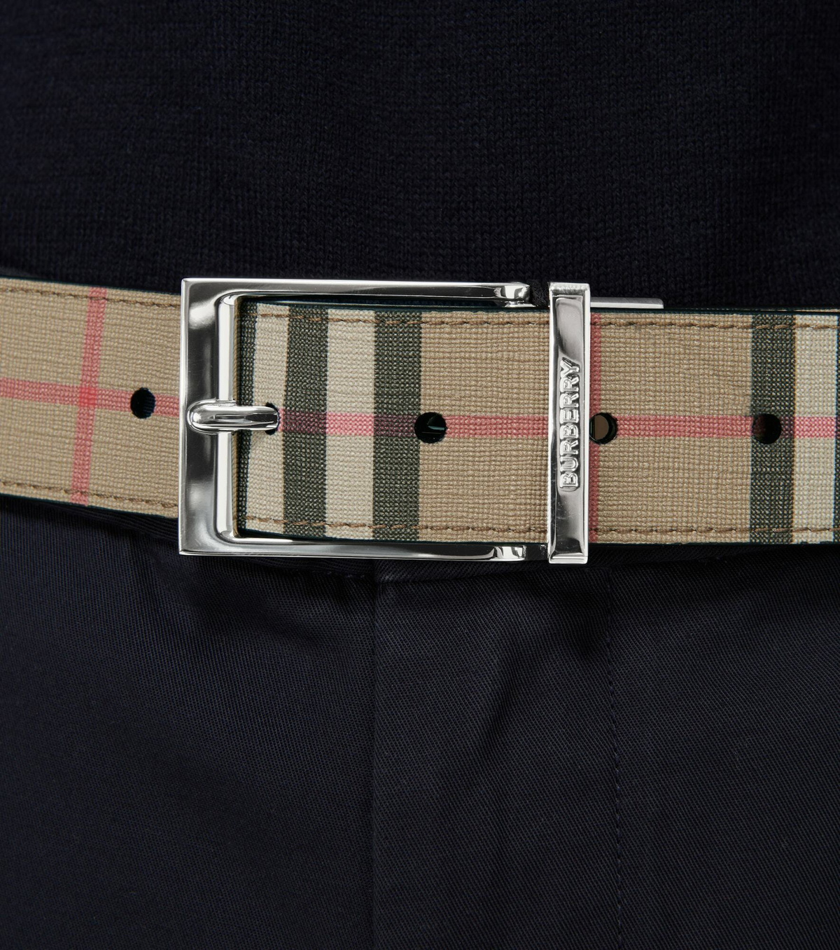 Burberry - Reversible leather belt Burberry