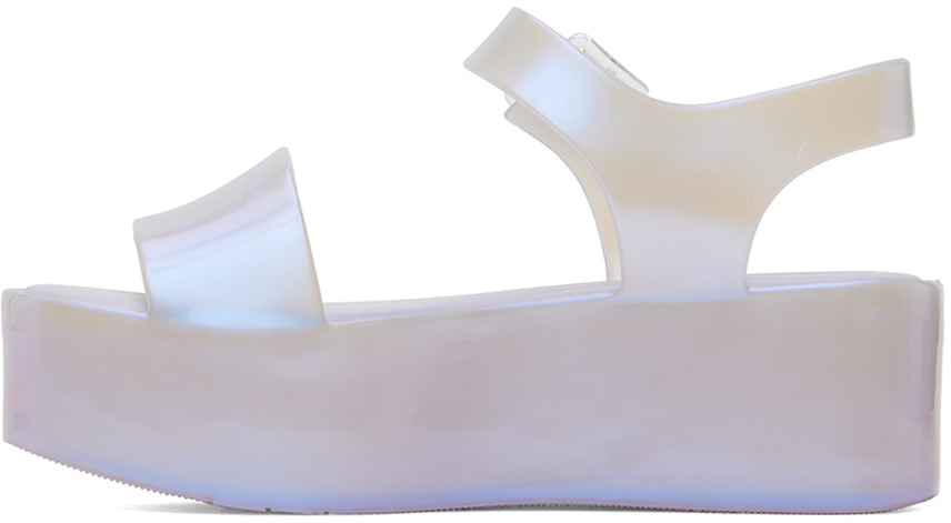 Melissa Purple Mar Platform Sandals Melissa