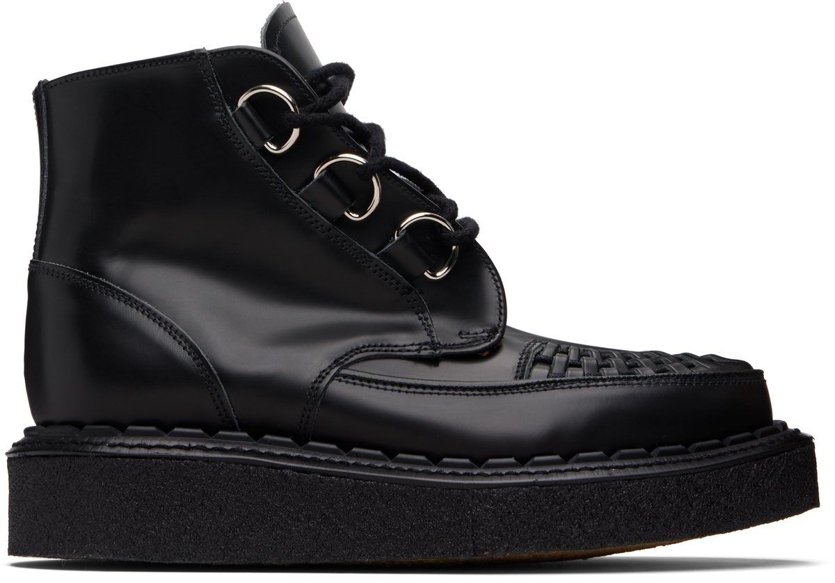 George Cox Black Skipton Boots