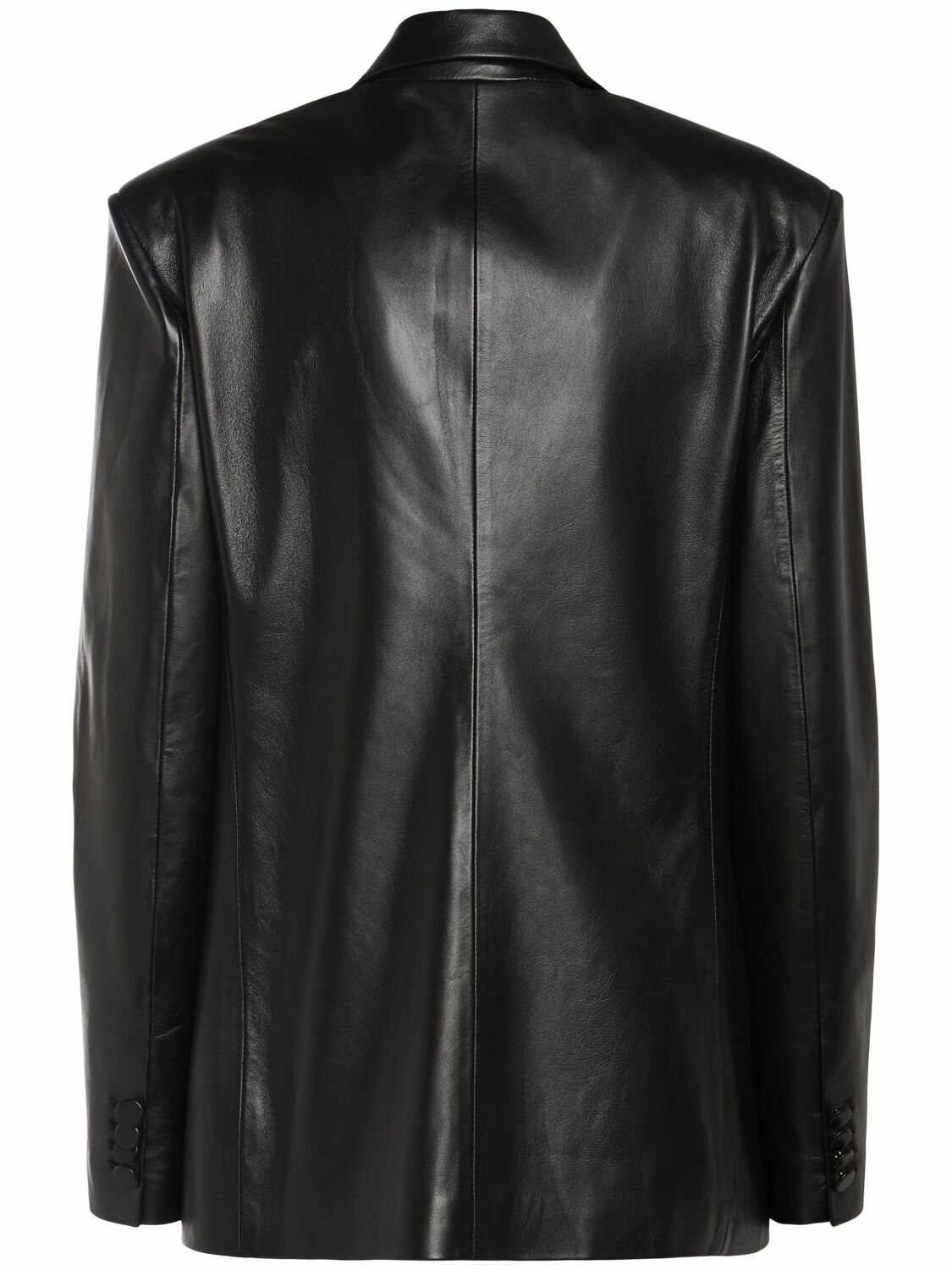 GIUSEPPE DI MORABITO Leather Blazer Giuseppe di Morabito