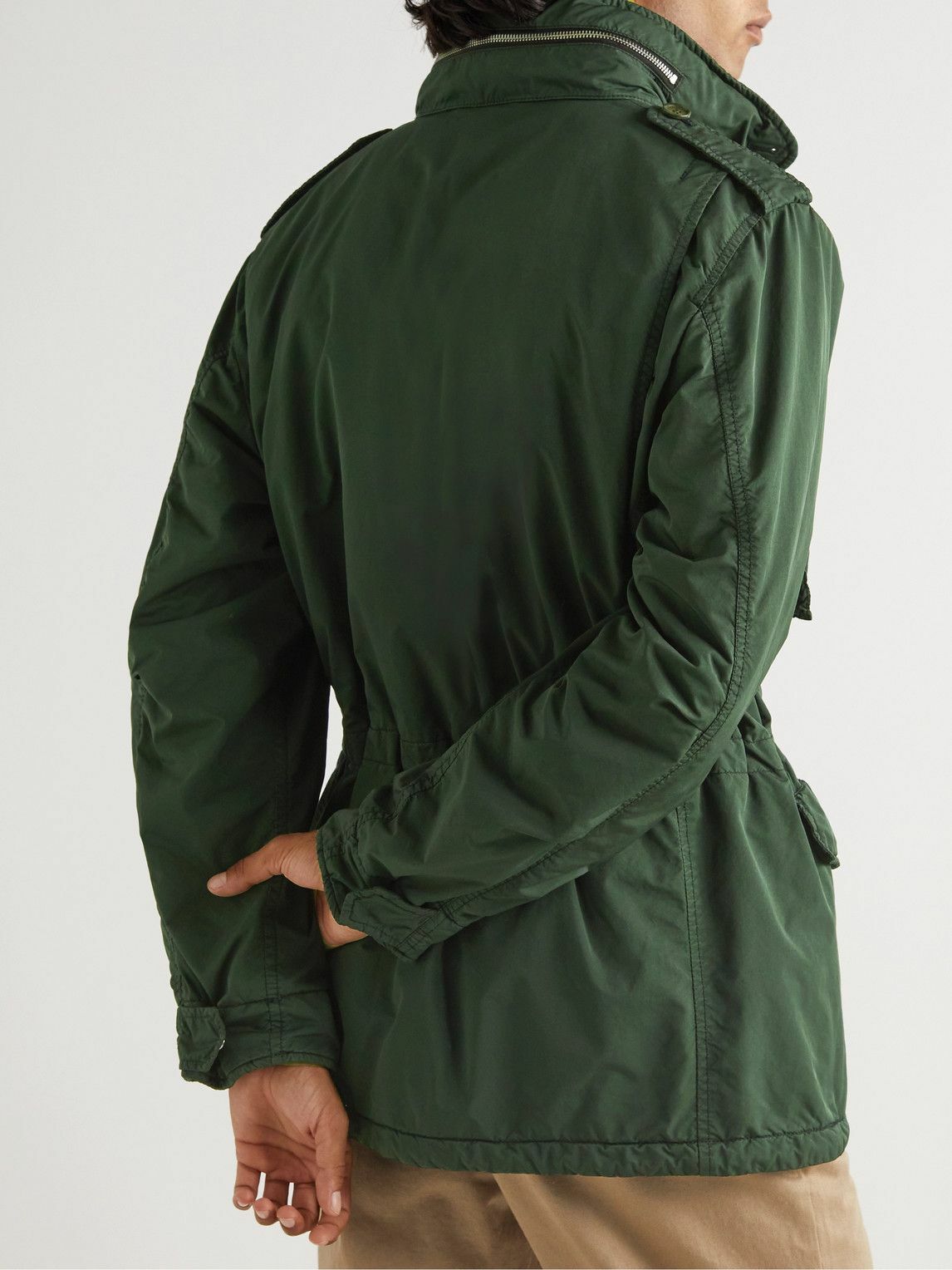 Aspesi - Garment-Dyed Shell Field Jacket - Green Aspesi