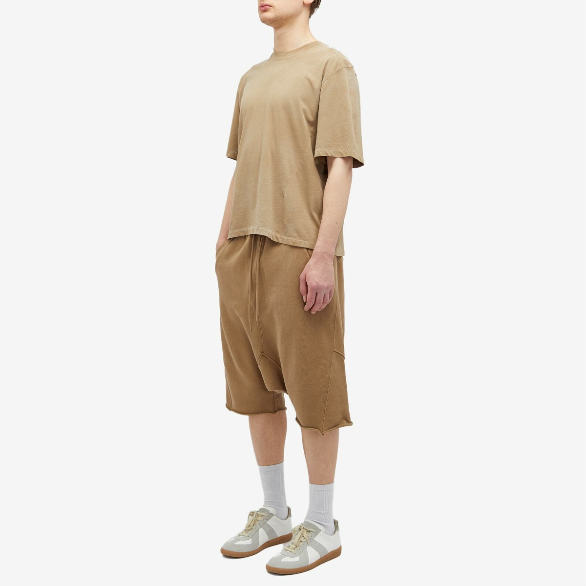 Entire Studios Men's Heavy Drop Shorts in Cork Entire Studios