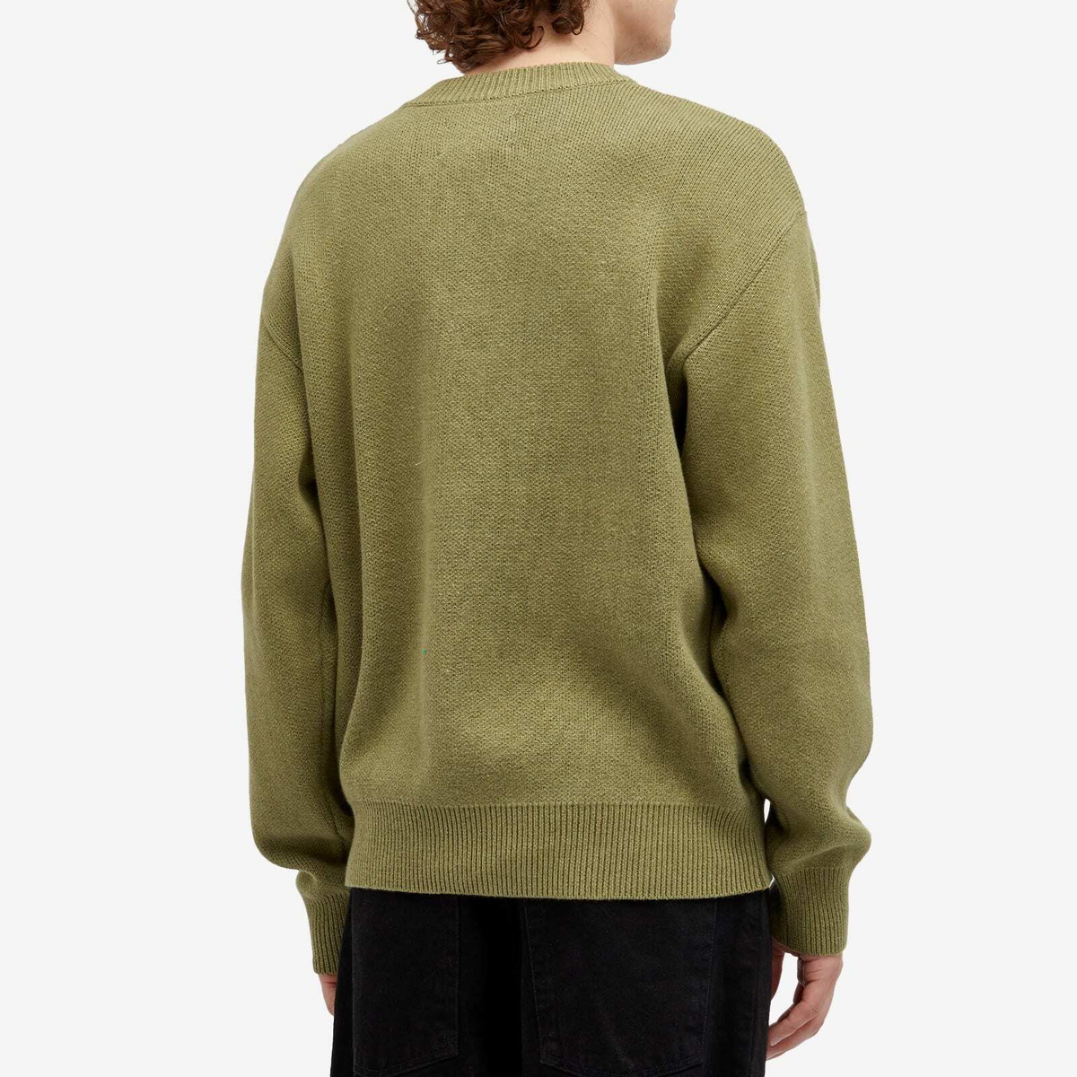 Heresy Men's Early Man Knit Crew in Green Heresy