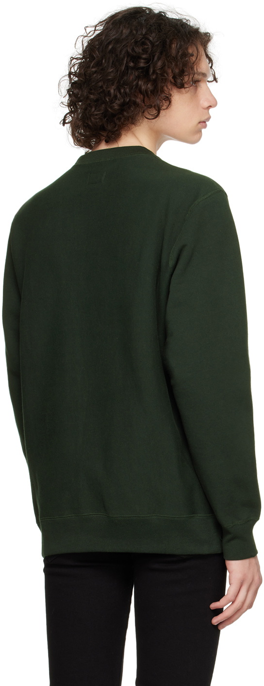 Noah Green Embroidered Sweatshirt Noah NYC
