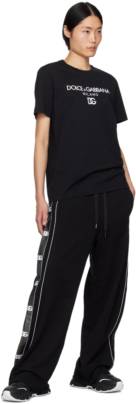 Dolce & Gabbana Black 'DG' T-Shirt Dolce & Gabbana